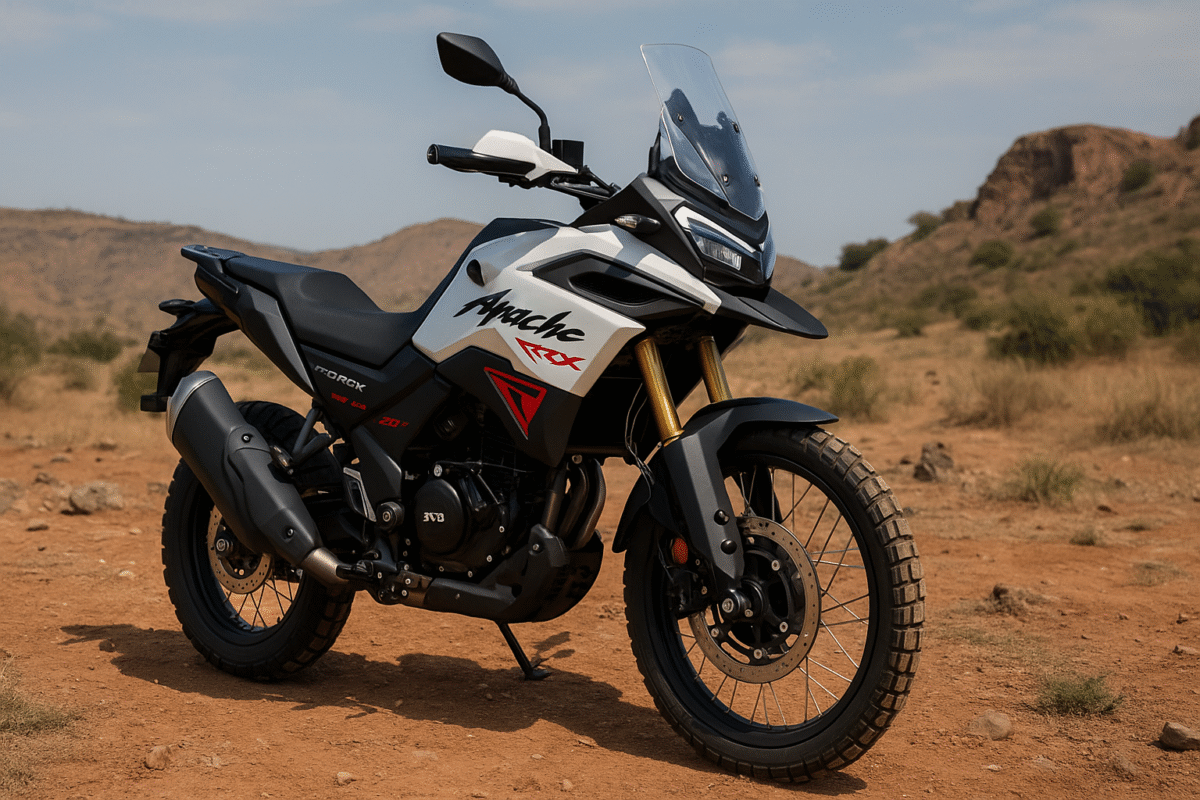 TVS Apache RTX 300 Adventure 2025: लॉन्च डेट और पूरी जानकारी इस बाइक से ...